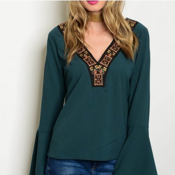 Tops | Teal Top | Poshmark